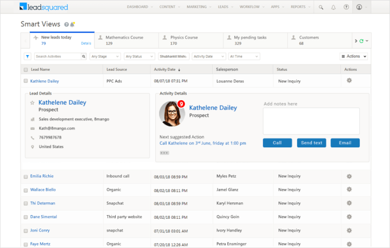 Sell more courses faster - LeadSquared for Online Courses