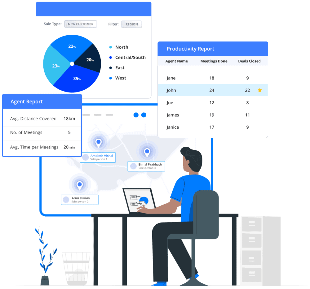 Field Force Report - LeadSquared