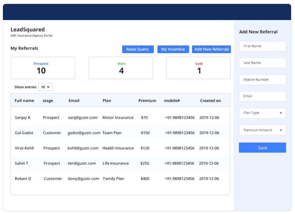 Insurance CRM Software - CRM For Insurance Companies | LeadSquared