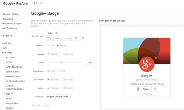 How To Create Google Plus Badge For Your Page, Profile Or Community
