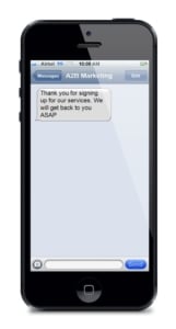 Email Auto Response | Business Web Forms | SMS Response