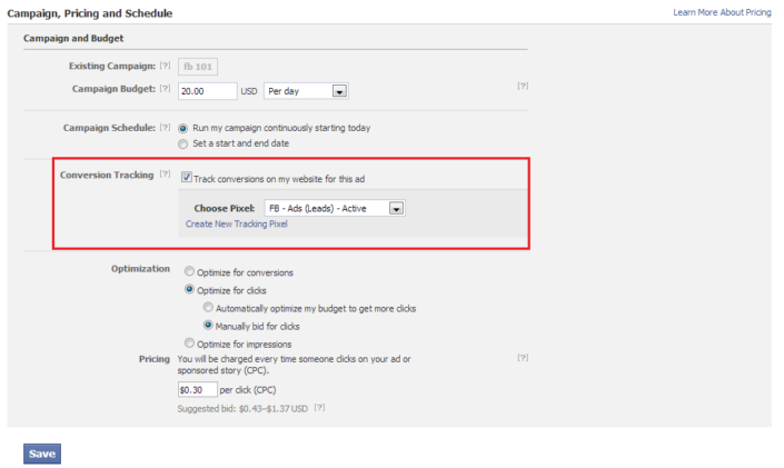 Facebook Conversion Tracking Setup | Facebook Marketing