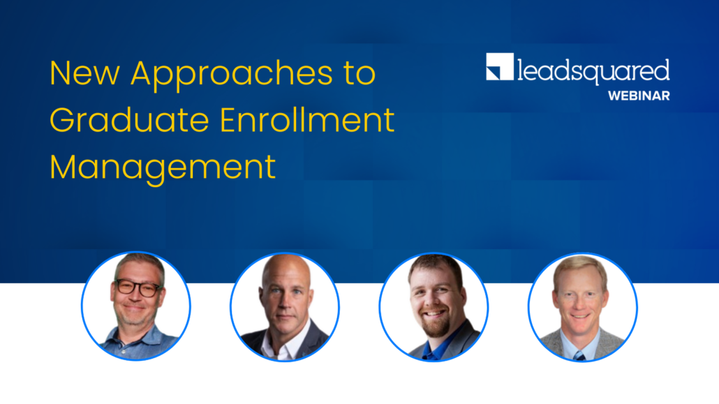New Approaches To Graduate Enrollment Management