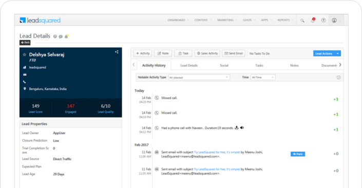 CRM Sales Process Flow And The LeadSquared Advantage